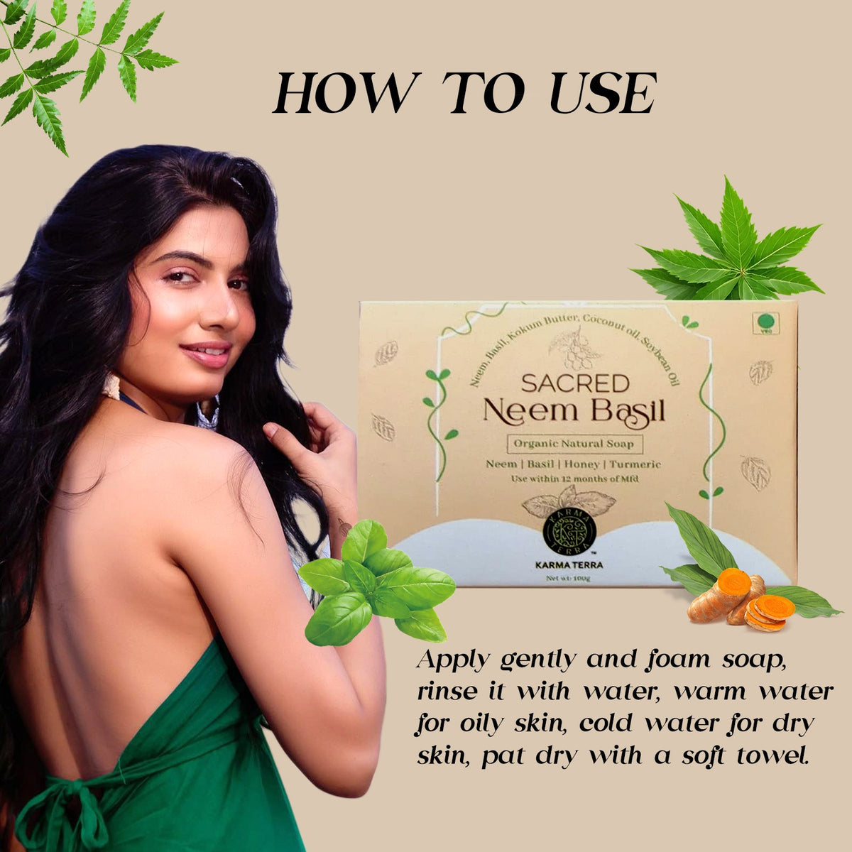 Neem Basil Soaps – Karmaterra